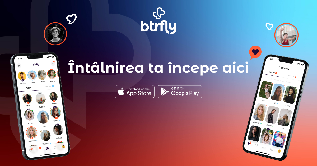 Btrfly: Dating în apropiere | Întâlnirea ta începe aici